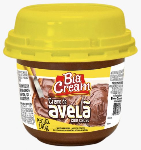 Bia Cream - Creme de Avelã com Cacau 140g